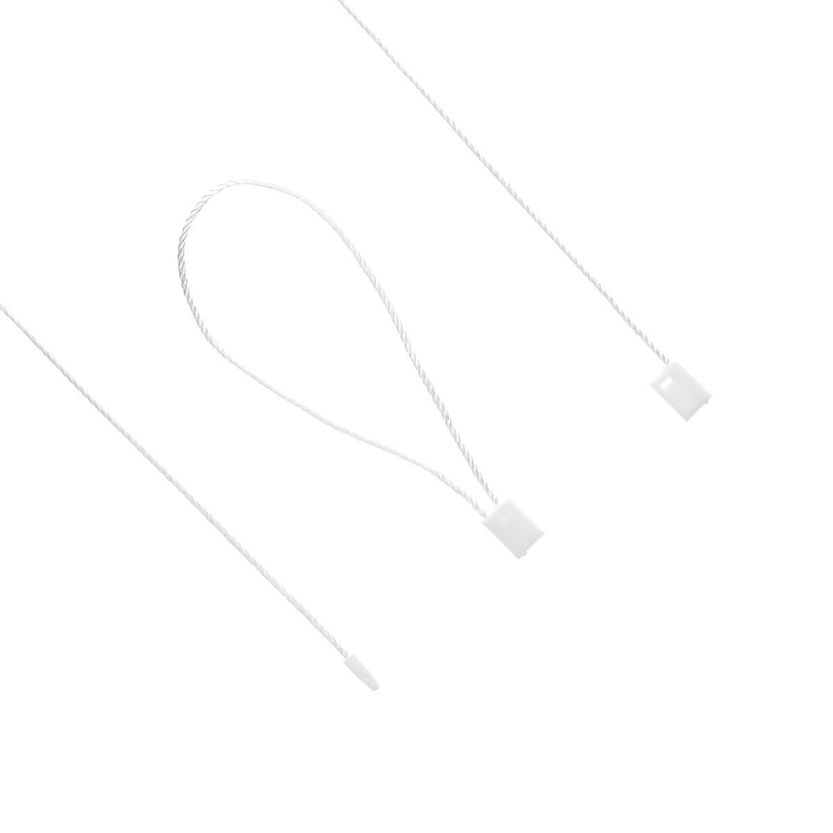 20.000 Lacres Autenticidade Tag 1 ponta Branco