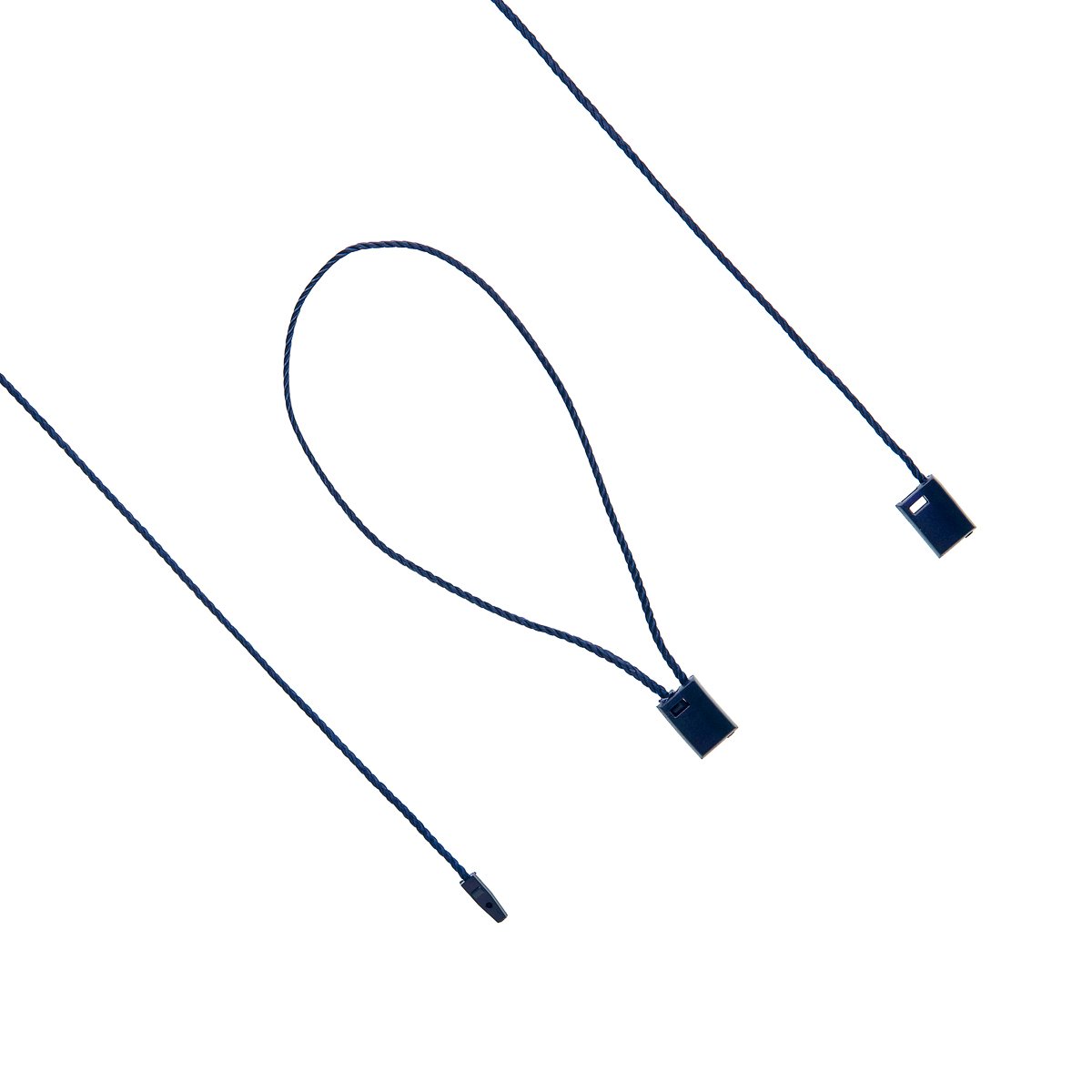 1.000 Lacres Autenticidade Tag 1 ponta Azul Marinho