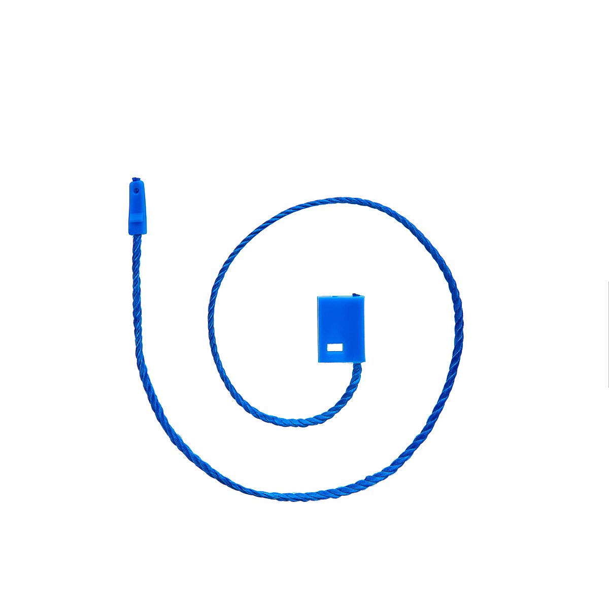 500 Lacres Autenticidade Tag 1 Ponta Azul Royal