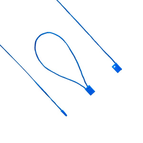 500 Lacres Autenticidade Tag 1 Ponta Azul Royal