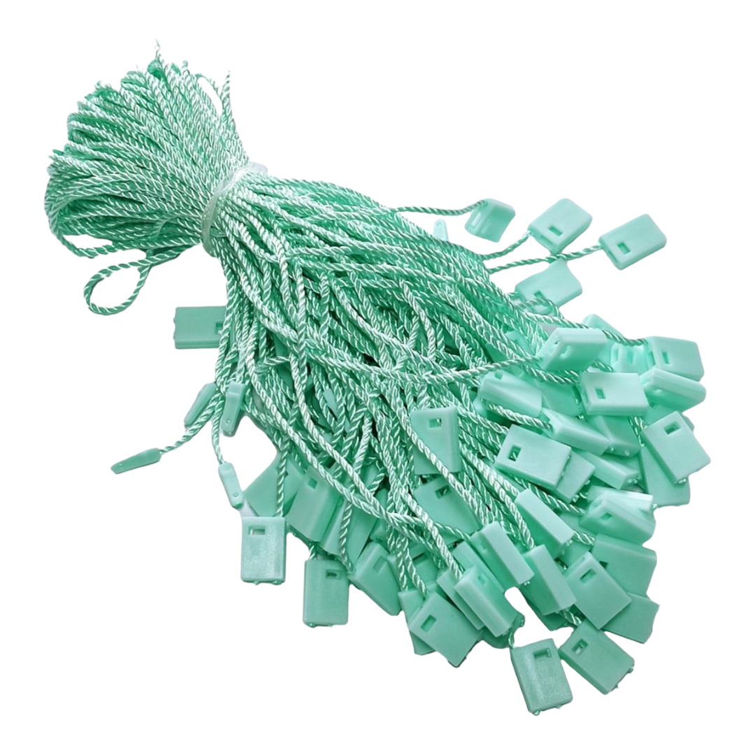 500 Lacres Autenticidade Tag 1 Ponta Verde Bebê